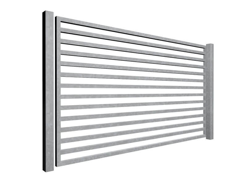 Commercial Horizontal Box Section Gate, Manual & Electric | ELEX GATES