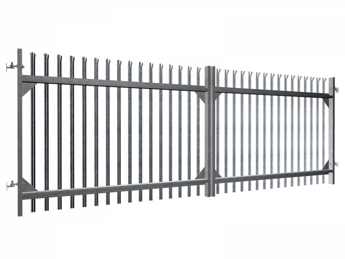 Commercial Palisade Gates, Manual & Automated | ELEX GATES